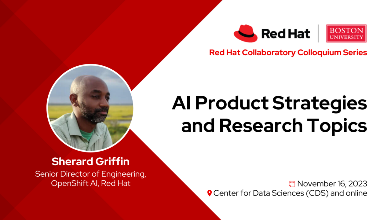AI product strategies and research topics highlighted at Red Hat Colloquium | Red Hat Research